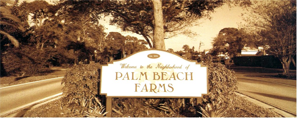 Discover the Historical Location of Palm Beach Farms